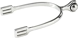 Amazon.com: HORZE Ladies Equestrian English 20mm Stainless Steel Roller ...