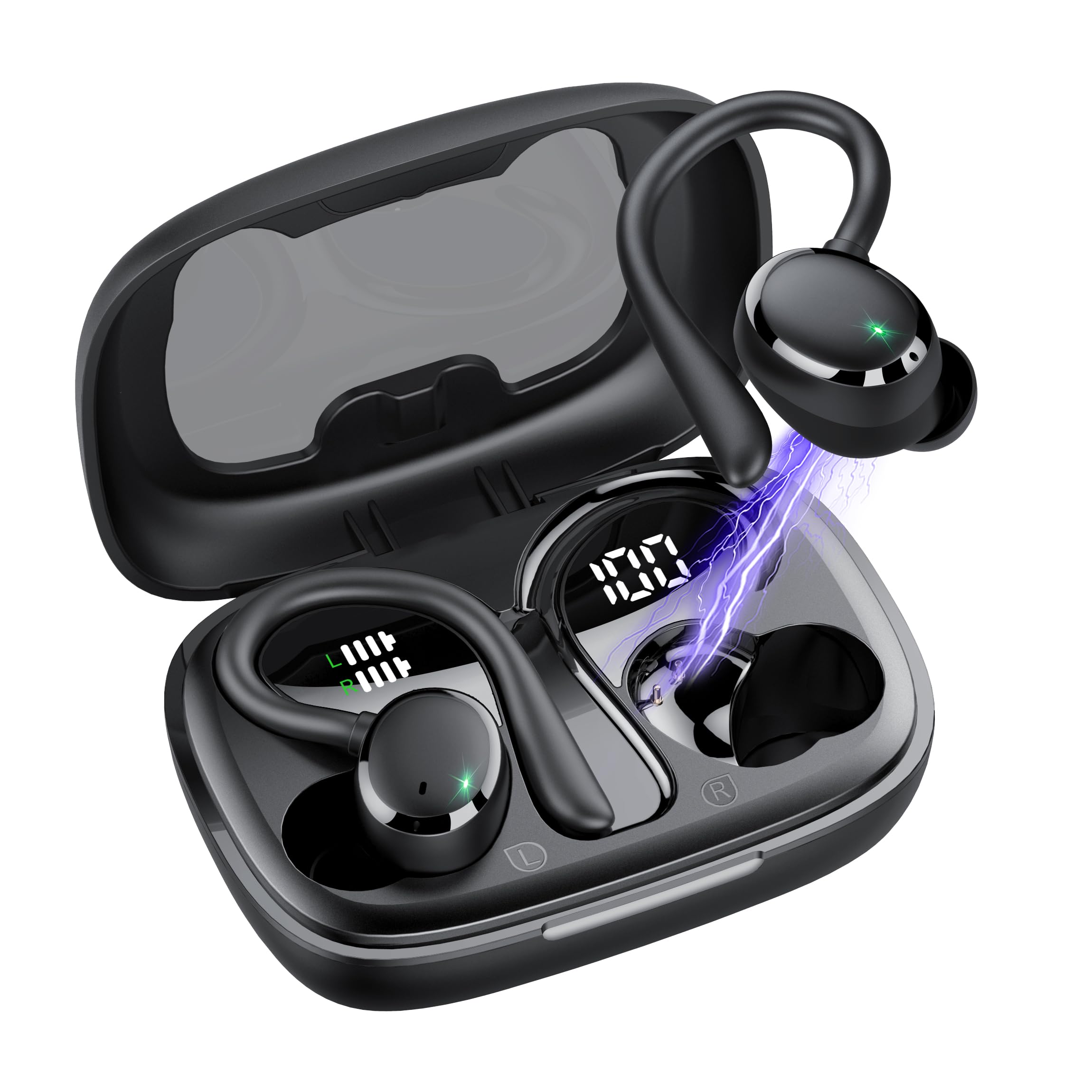 Amazon.com: Tiksounds Wireless Earbuds, Bluetooth 5.3 Headphones, 72Hrs ...
