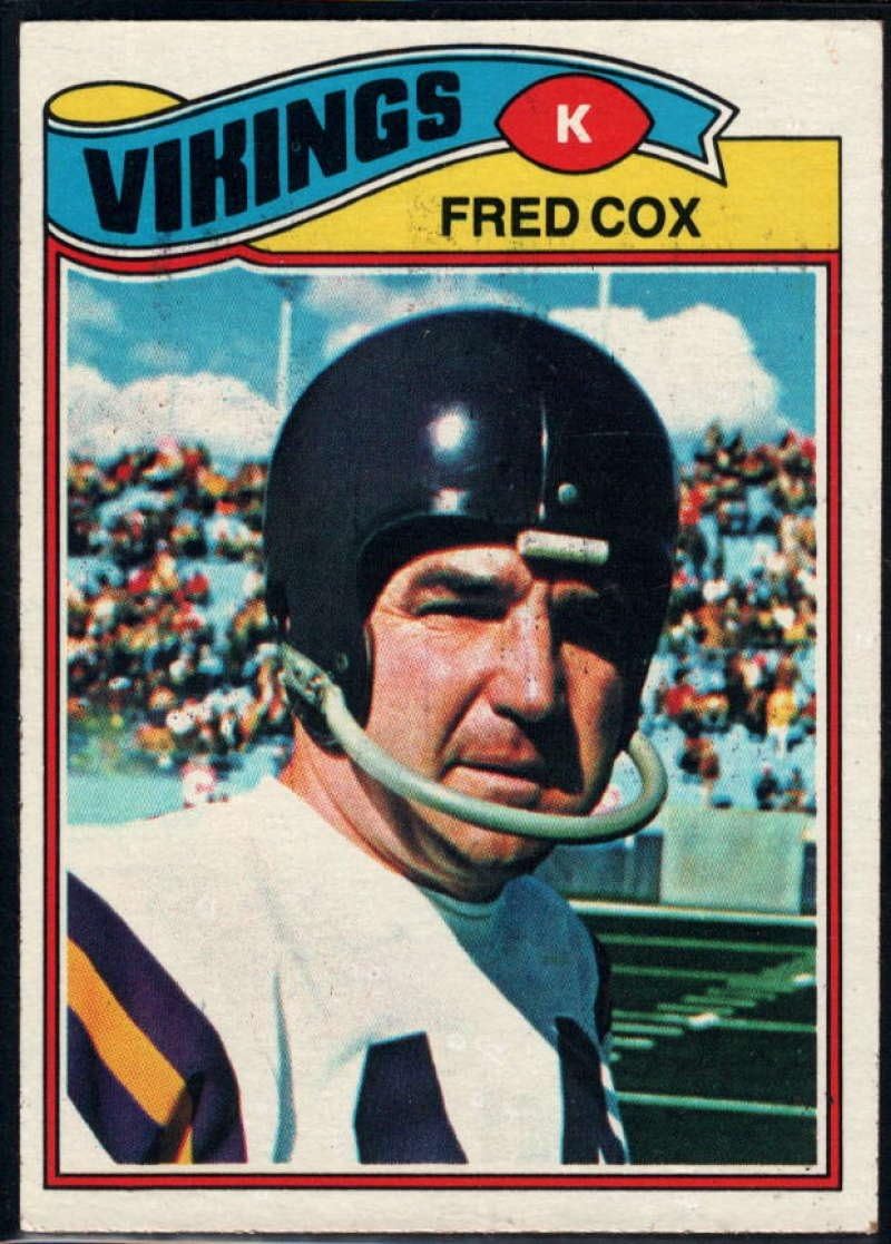 Amazon.com: Football NFL 1977 Topps #46 Fred Cox Vikings : Collectibles ...