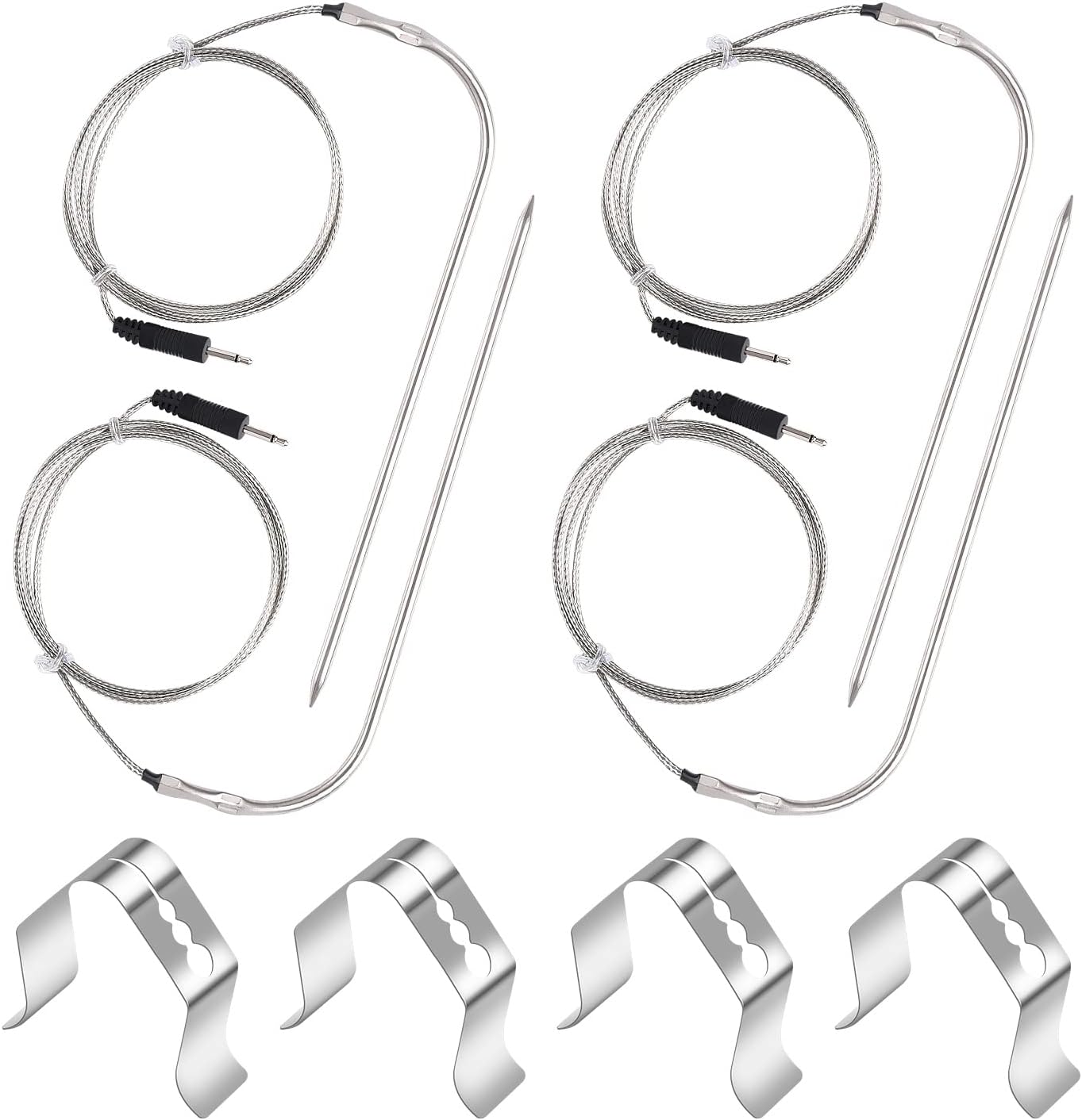 Amazon.com: WXJ13 4 Pack High Temperature Meat Probe - Replacement Meat ...