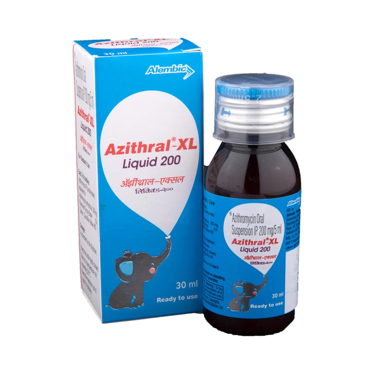 Azithral Xl 200mg - Bottle of 30ml Liquid : Amazon.in: Health ...