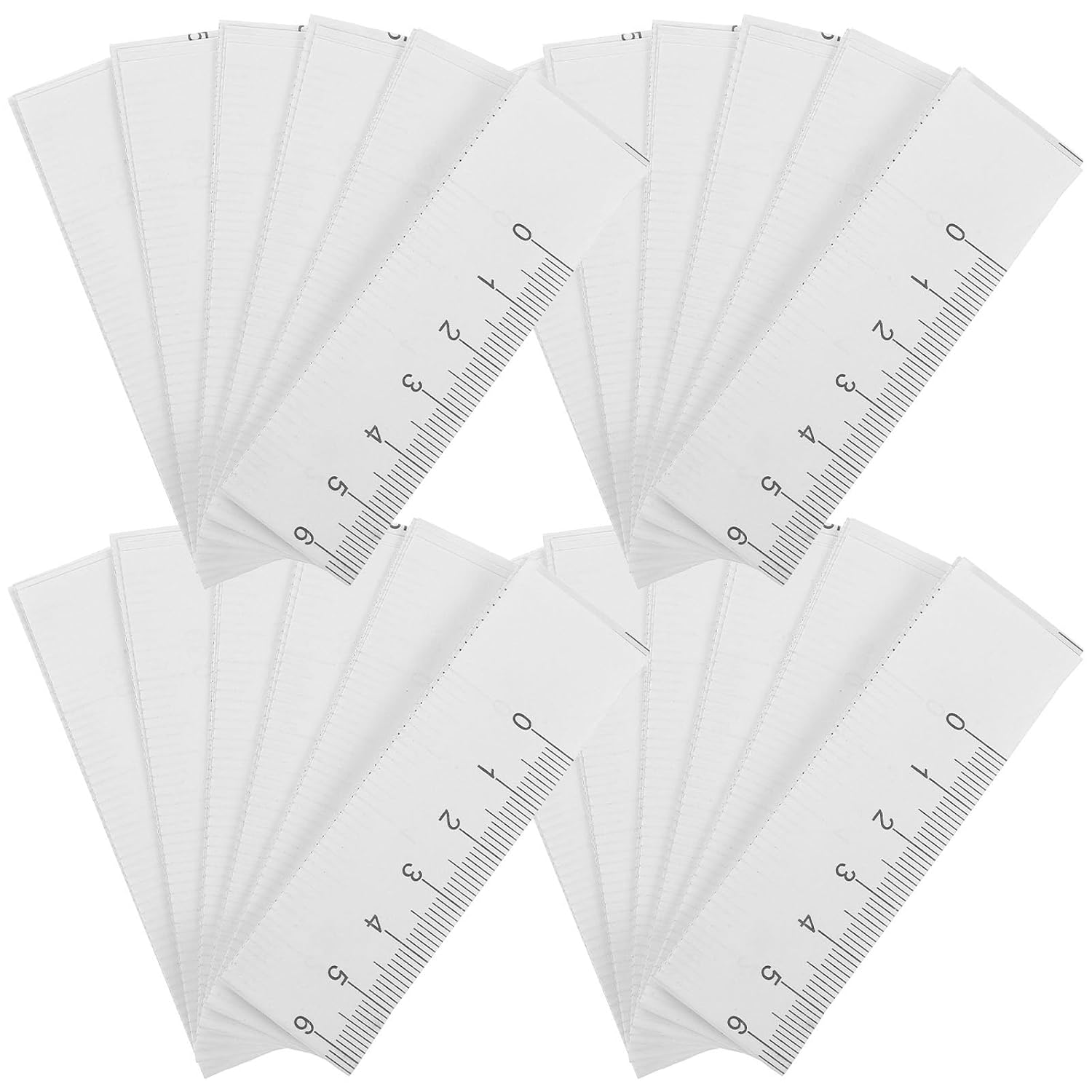 TEHAUX 100pcs Paper Measuring Tapes, Paper Tape Measure 40"/100cm ...