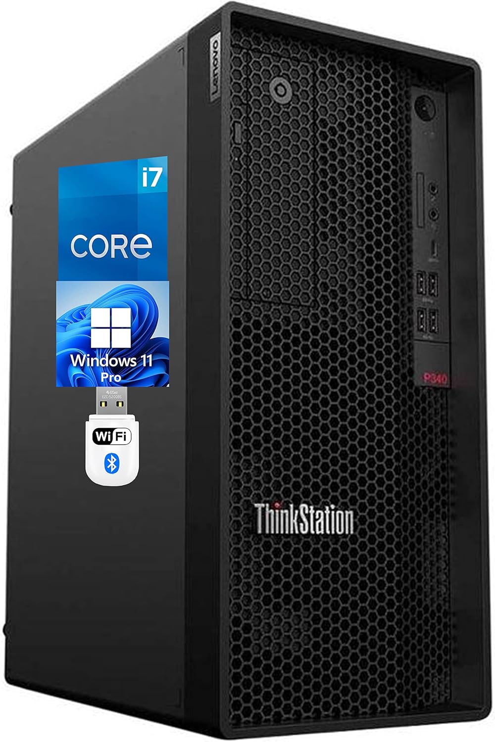 Amazon.com: Lenovo ThinkStation P340 Tower Workstation - Intel i7-10700 ...