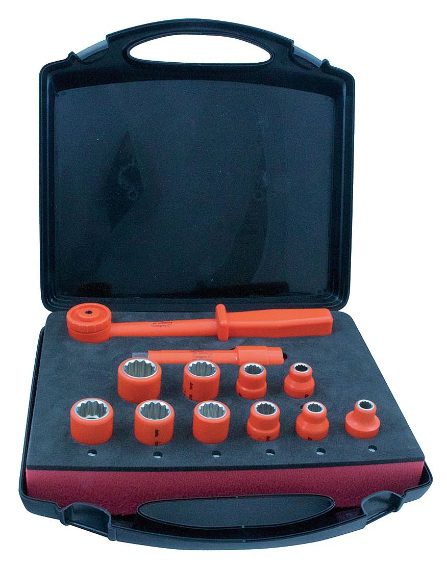 C.H. Hanson 12pc.Socket Set (1/2" Sq. Dr.): Amazon.com: Tools & Home ...