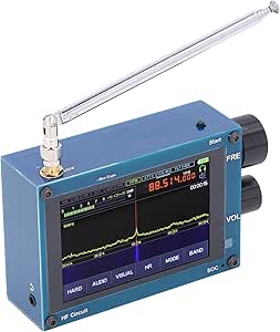 Amazon.com: DSP SDR Receiver 50kHz‑2GHz 3.5 Inch IPS Touch Screen Software Defination Radio ...