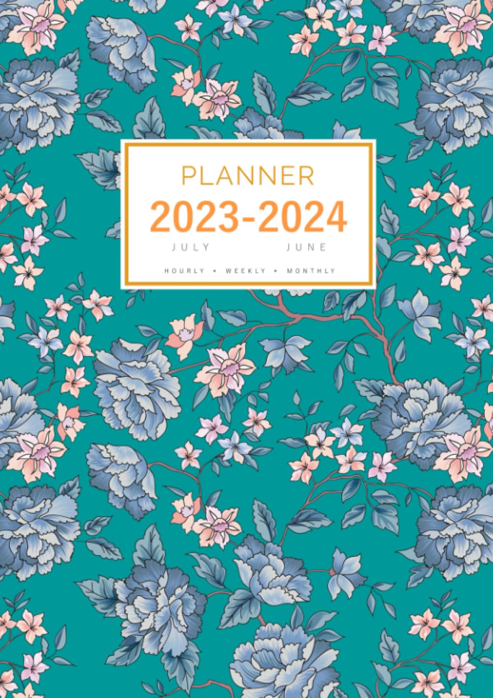 Planner July 2023-2024 June: A4 Large Notebook Organizer with Hourly ...