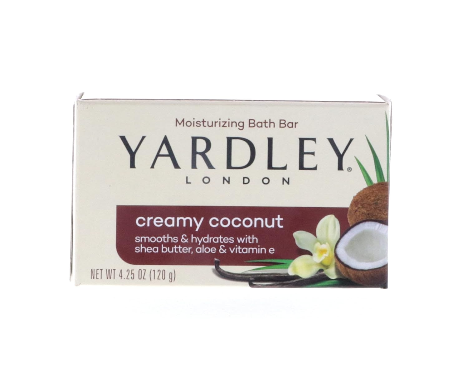 Amazon.com : Yardley, Bar Soap Creamy Coconut, 4.25 Ounce : Beauty ...