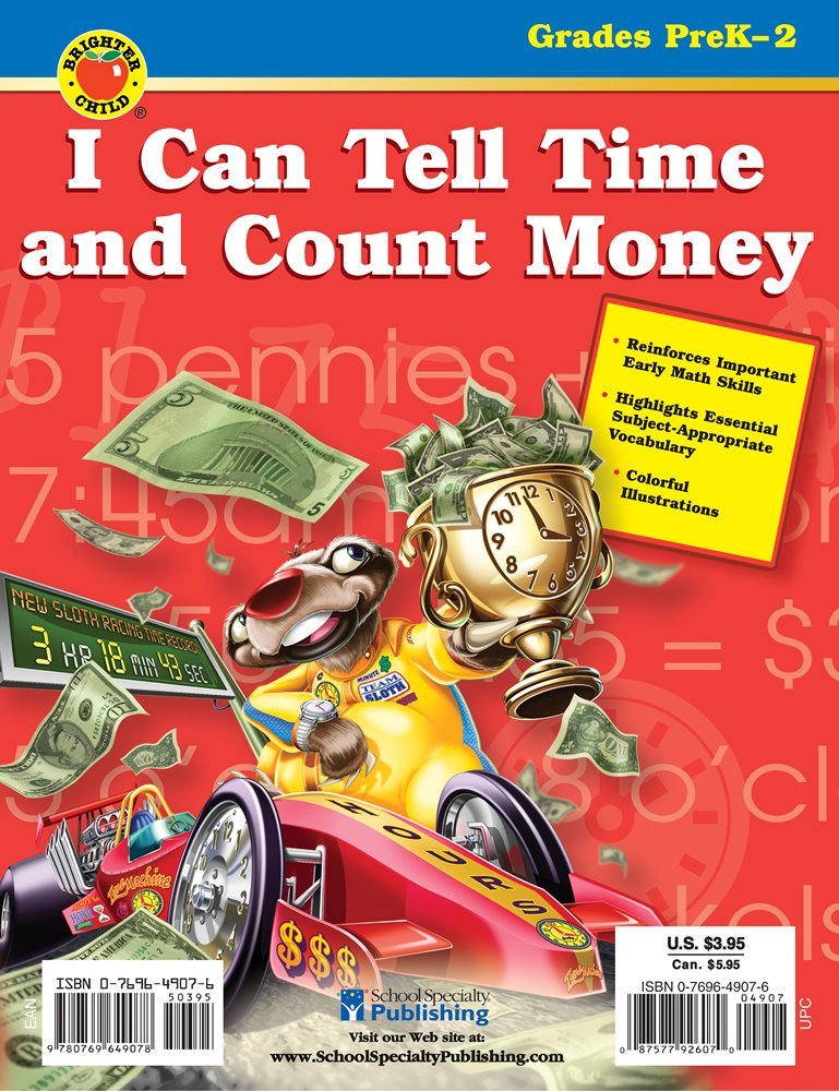 I Can Tell Time and Count Money (I Can Series): Brighter Child ...