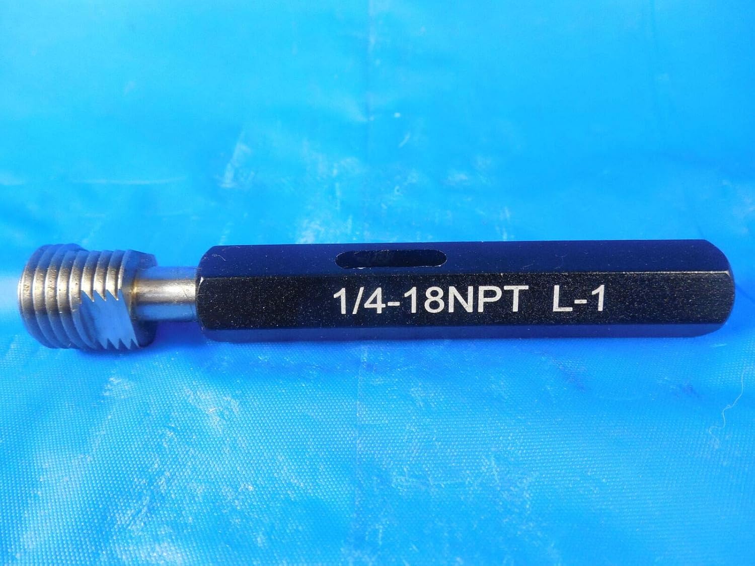 Gauges 1 4 18 NPT L1 Vermont Pipe Thread Plug GAGE 25 1 4 18 250