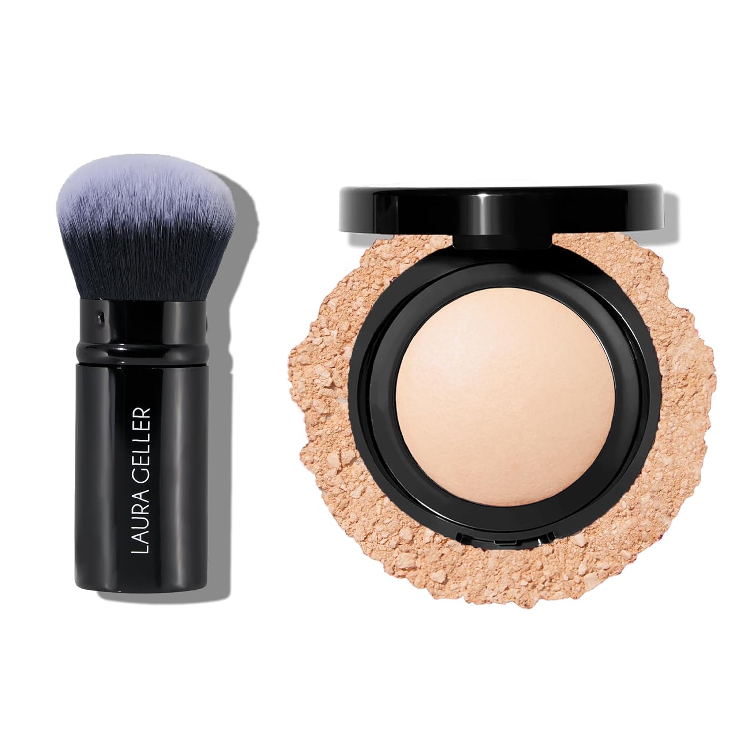 Amazon.com: LAURA GELLER NEW YORK Baked Blurring + Setting Powder ...