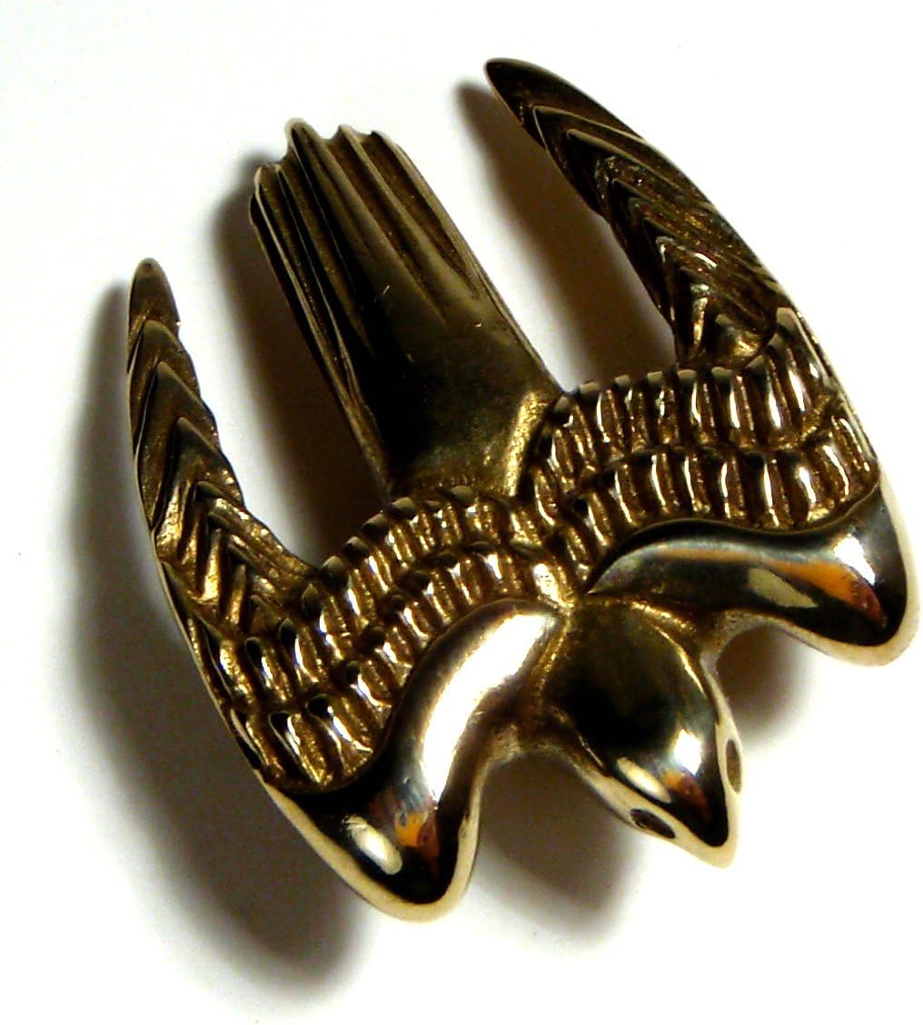 Amazon.com: Bronze Peregrine Falcon Pin: Brooches And Pins: Clothing ...