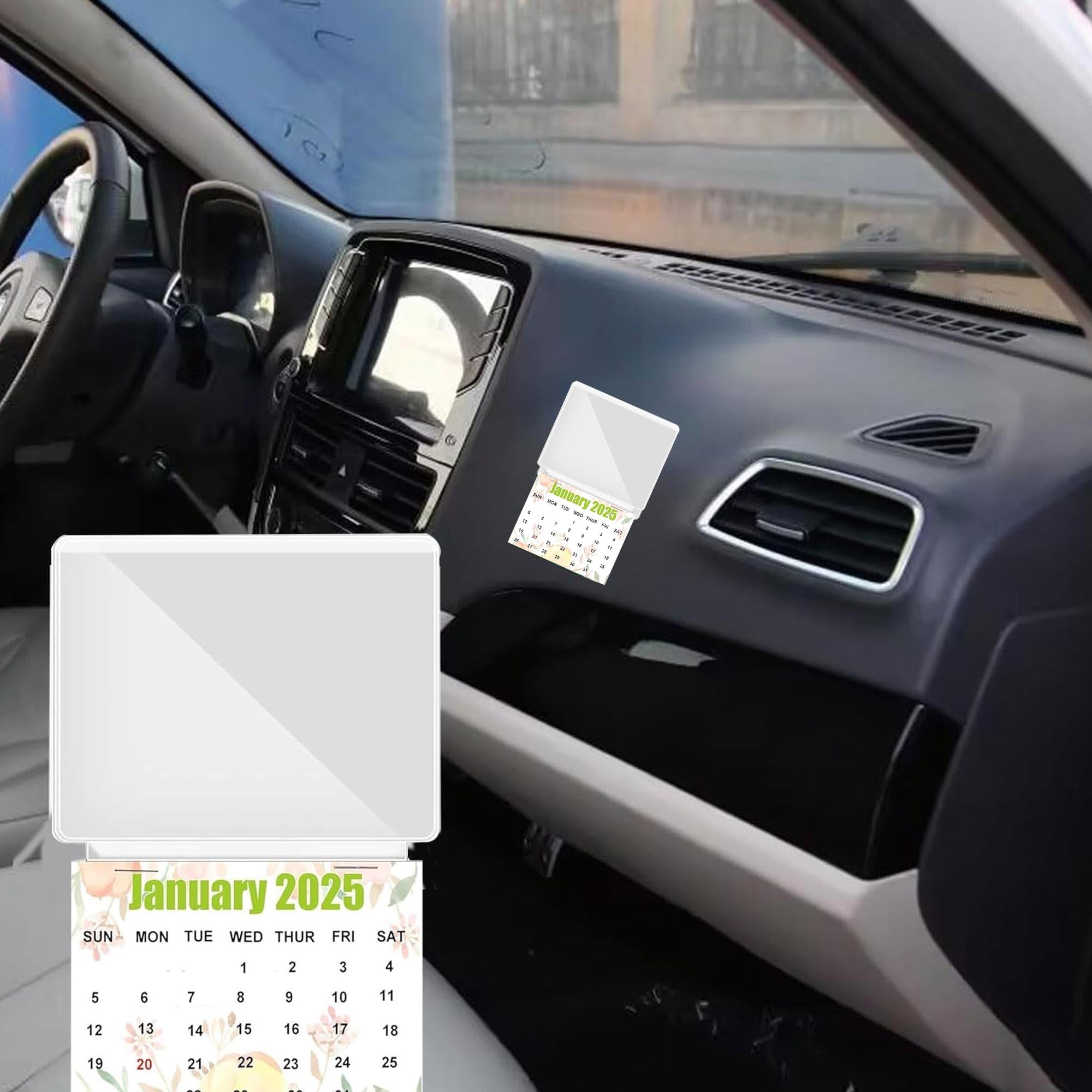 Snapklik.com : 2025 Peel And Stick Calendar 2-in-1 Car Calendar Wall ...