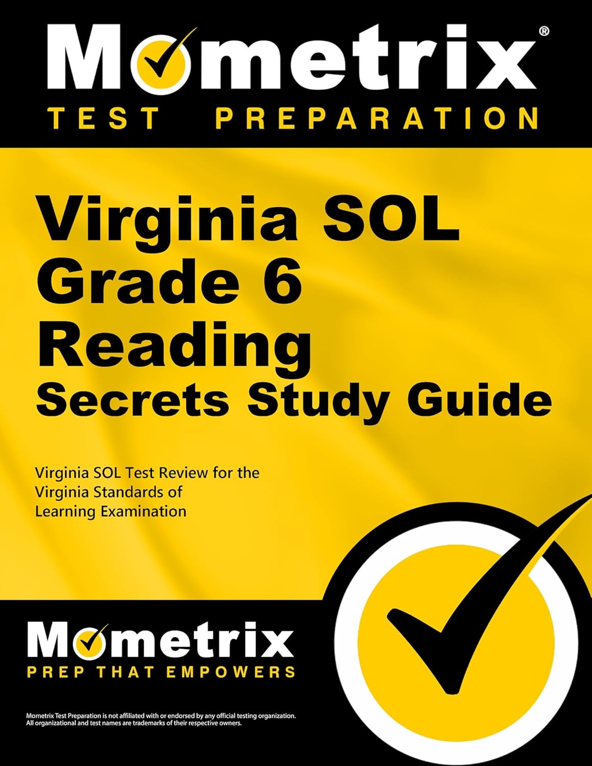 Virginia SOL Grade 6 Reading Secrets Study Guide: Virginia SOL Test ...