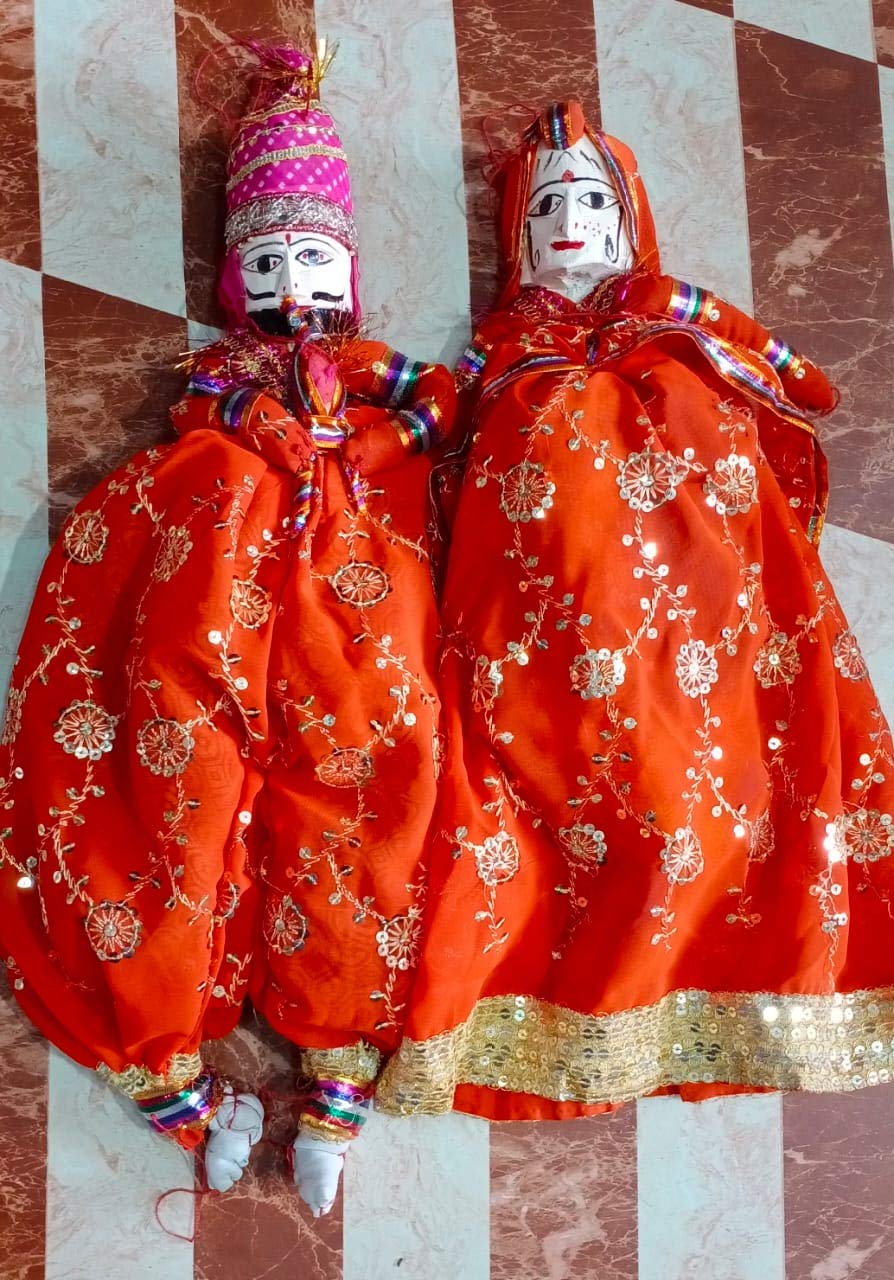 A.N Treasure Rajasthani Puppets (Kathputli) Rajasthani Handicraft ...