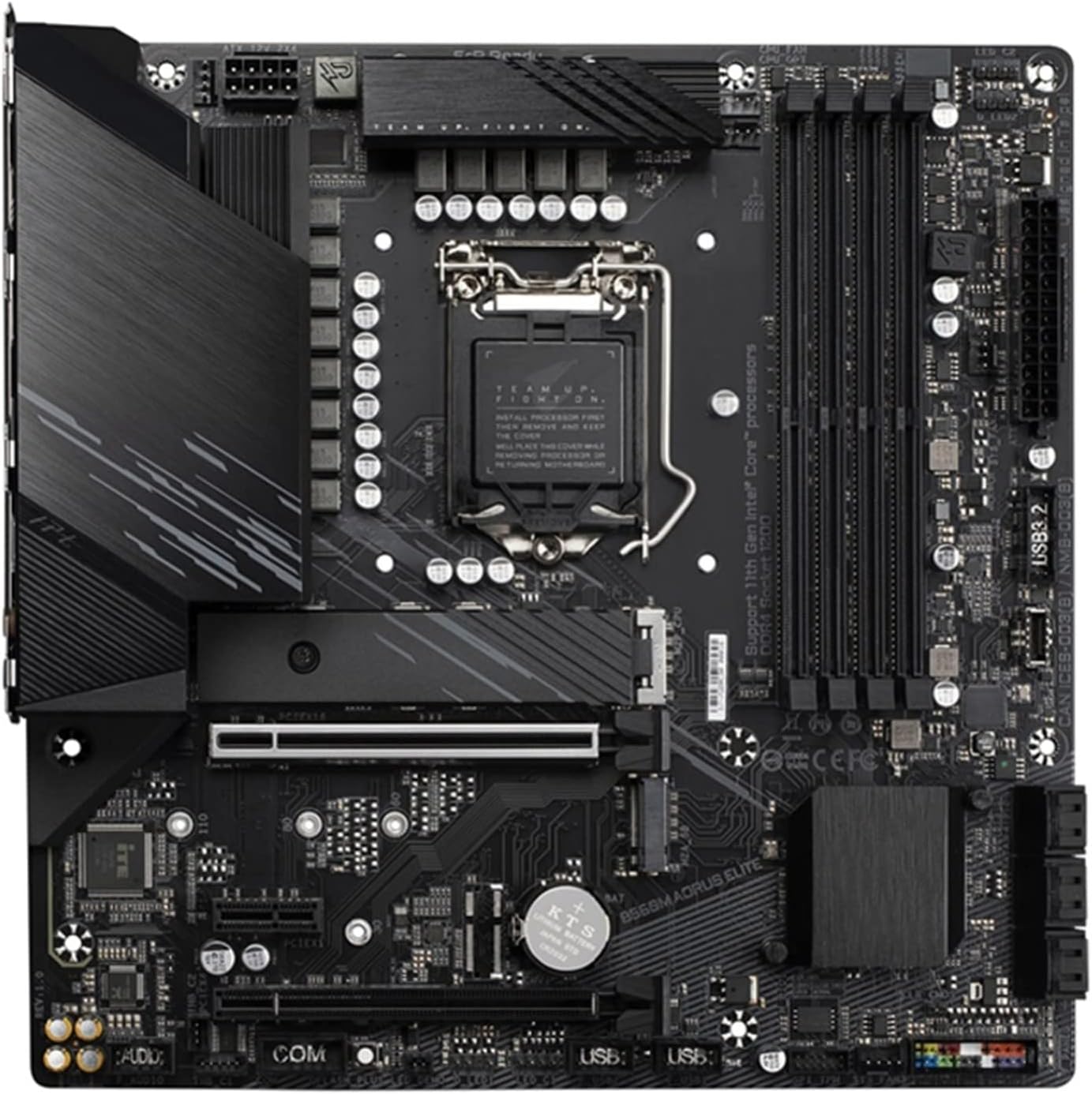 Amazon.com: YALAZ Motherboard Fit for LGA 1200 Gigabyte B560M AORUS ...