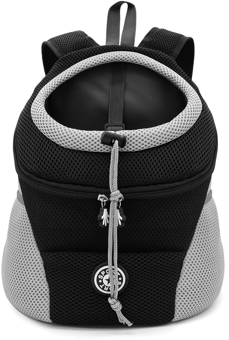 Pet Carrier Backpack HADEEONG Dog Carrier Backpacks Head Out Dog Cat ...