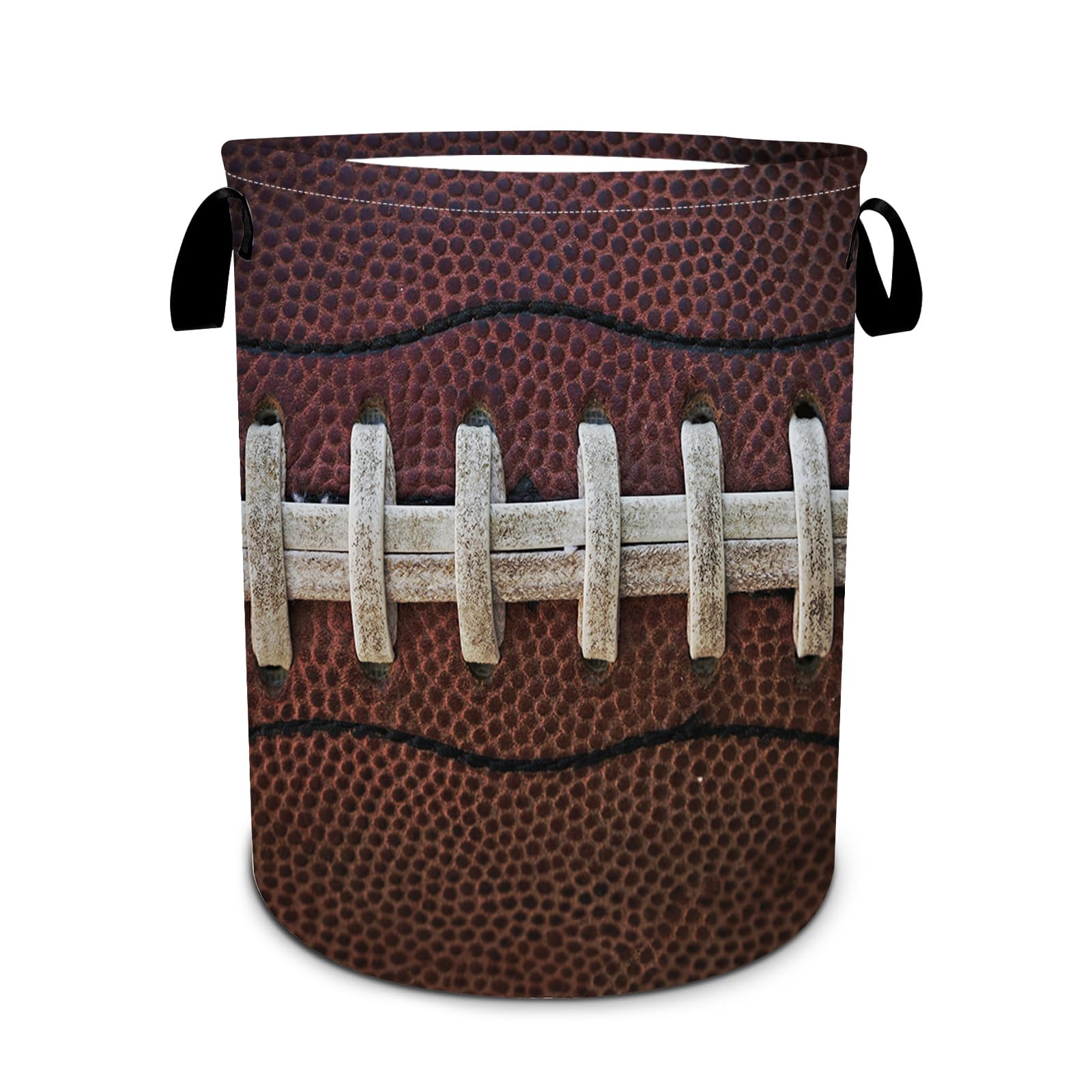 Amazon.com: American Football Texture Laundry Basket, Sports Theme ...
