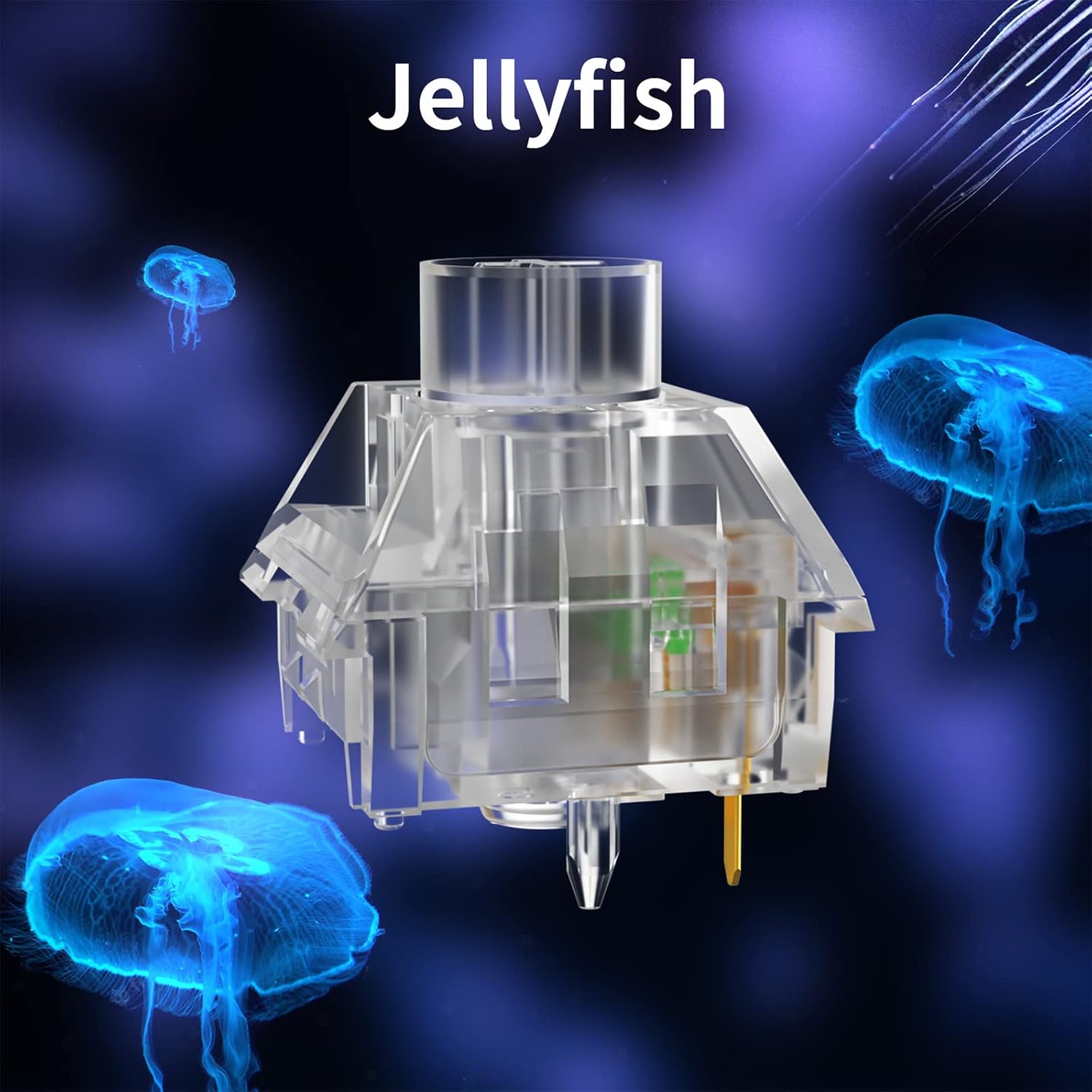 Buy Kailh Box Jellyfish Switch 5-pin 47gf Linear Switch with Dustproof ...