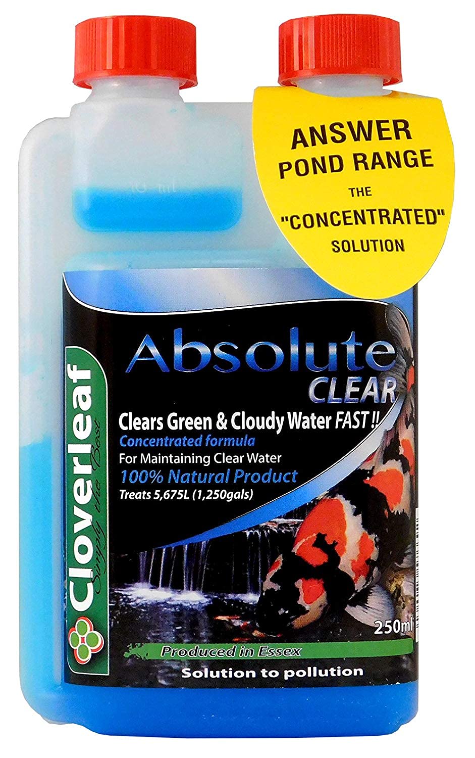 Cloverleaf Absolute Clear Flocculent 250ml : Amazon.co.uk: Garden