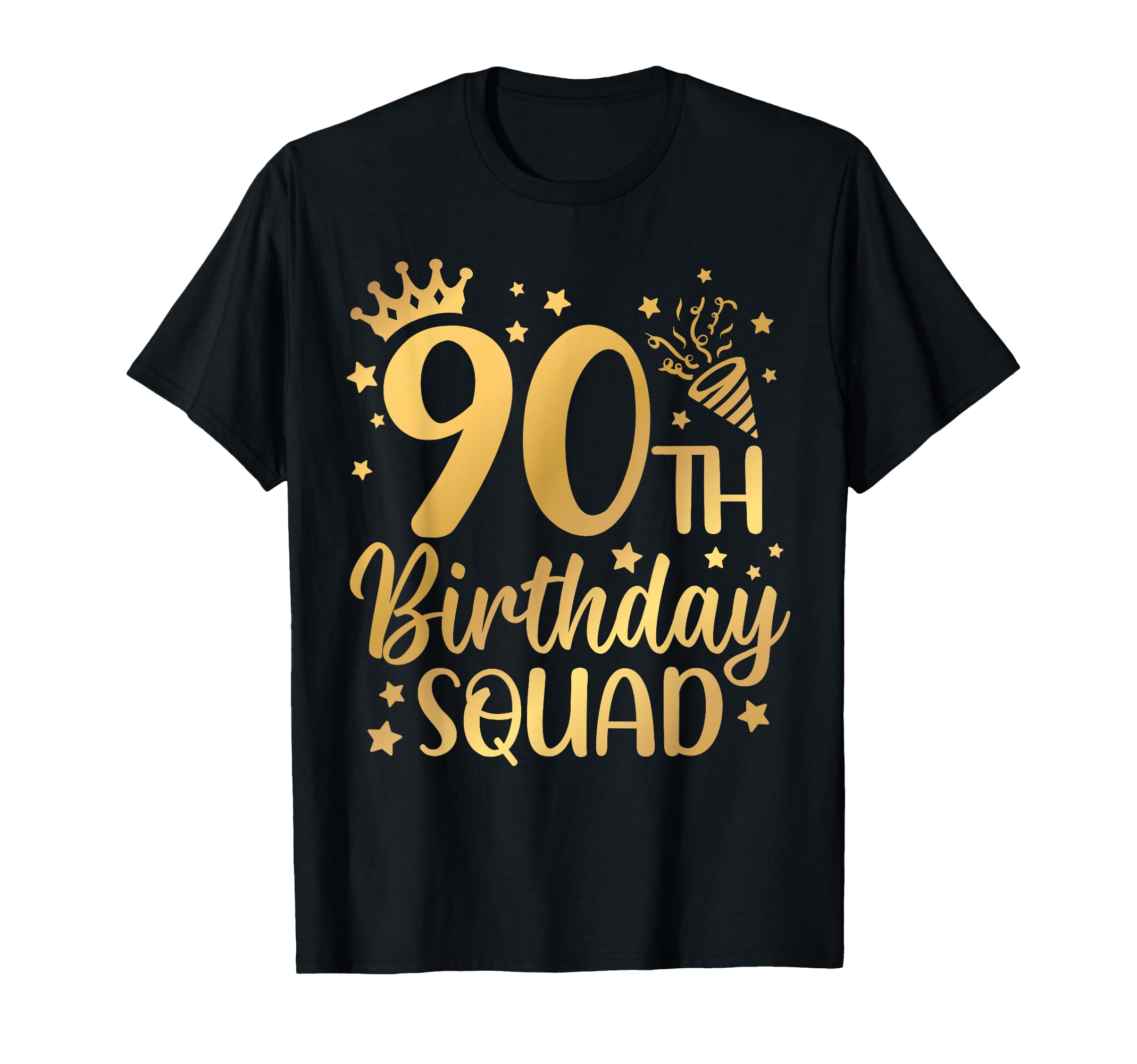 Amazon.com: 90th Birthday Squad 90 Years Old Birthday Party Group Women ...