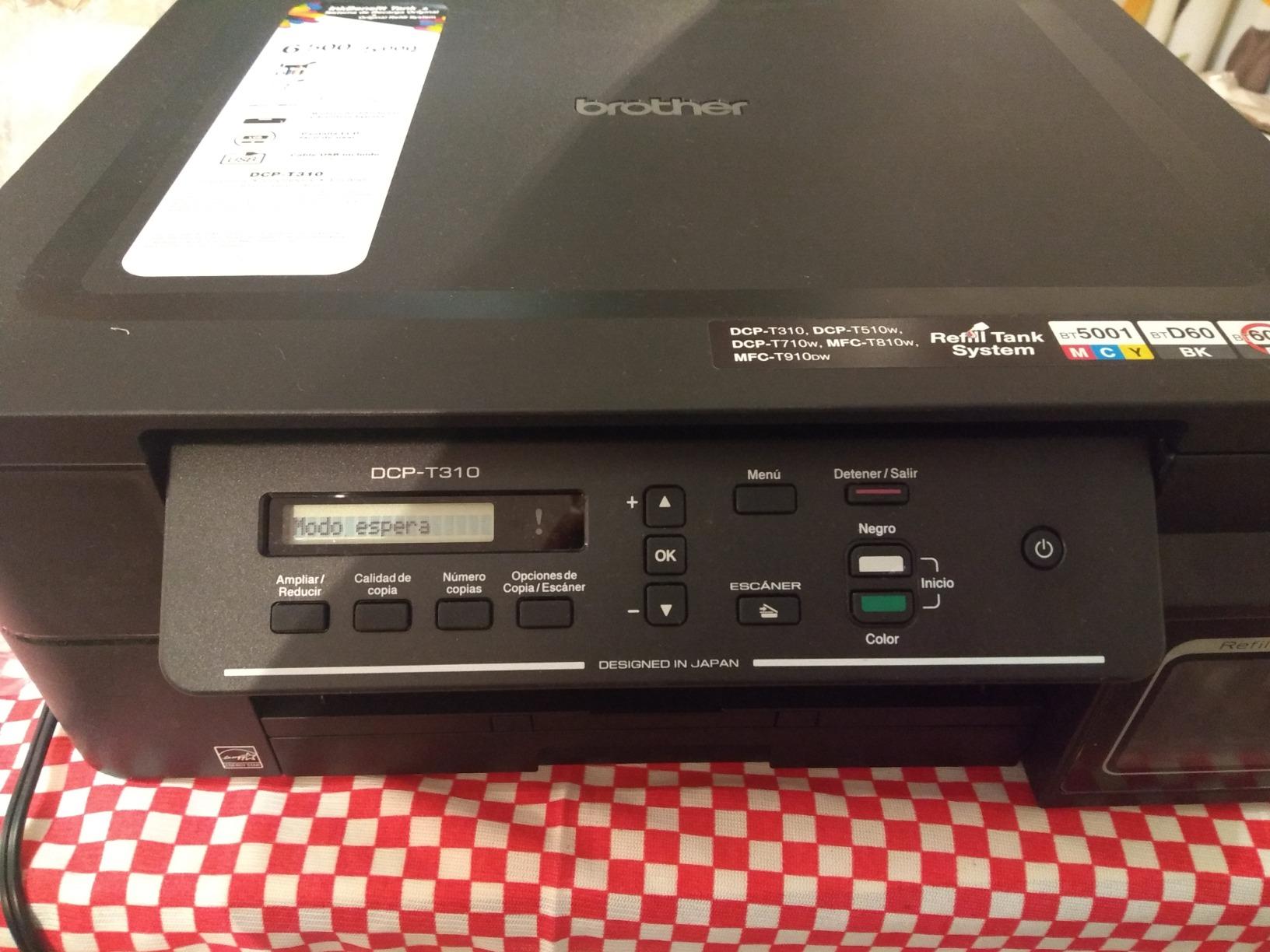 Multifuncional Brother DCP-T310 Impresora Copiadora y Escáner : Amazon ...