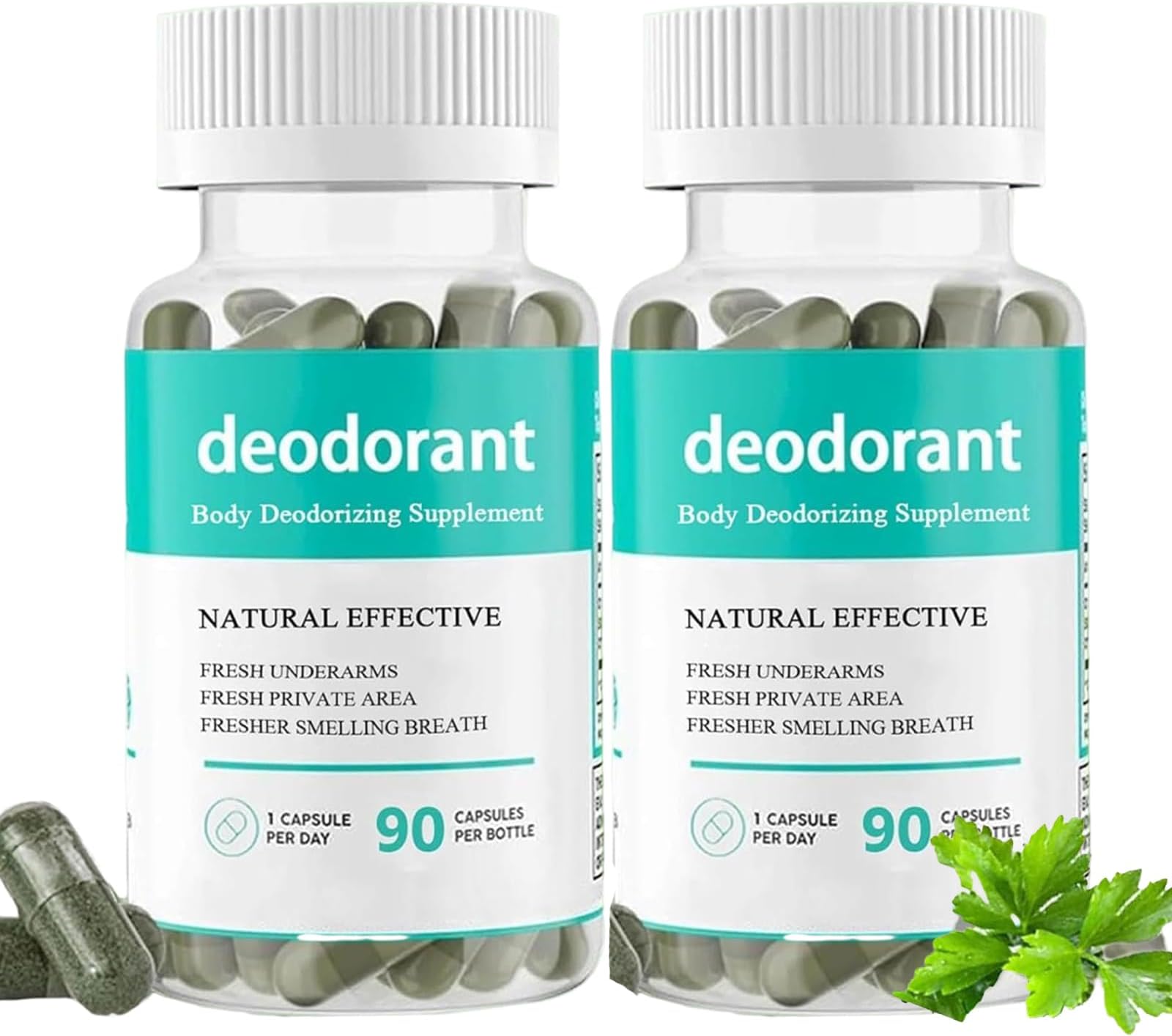 Amazon.com : It Just Works All Natural Full Body Deodorizing Supplement ...
