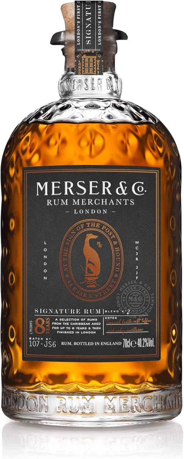 NEW Merser & Co. Signature Rum 70cl | An Exquisite Blend of Caribbean ...