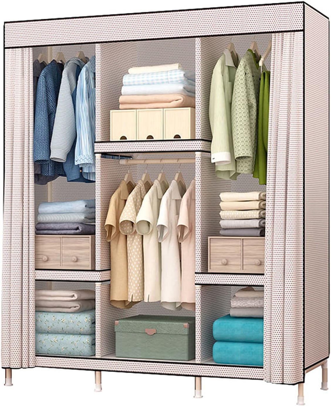 Guarda-roupa de casa simples, guarda-roupa de casa de madeira maciça de ...