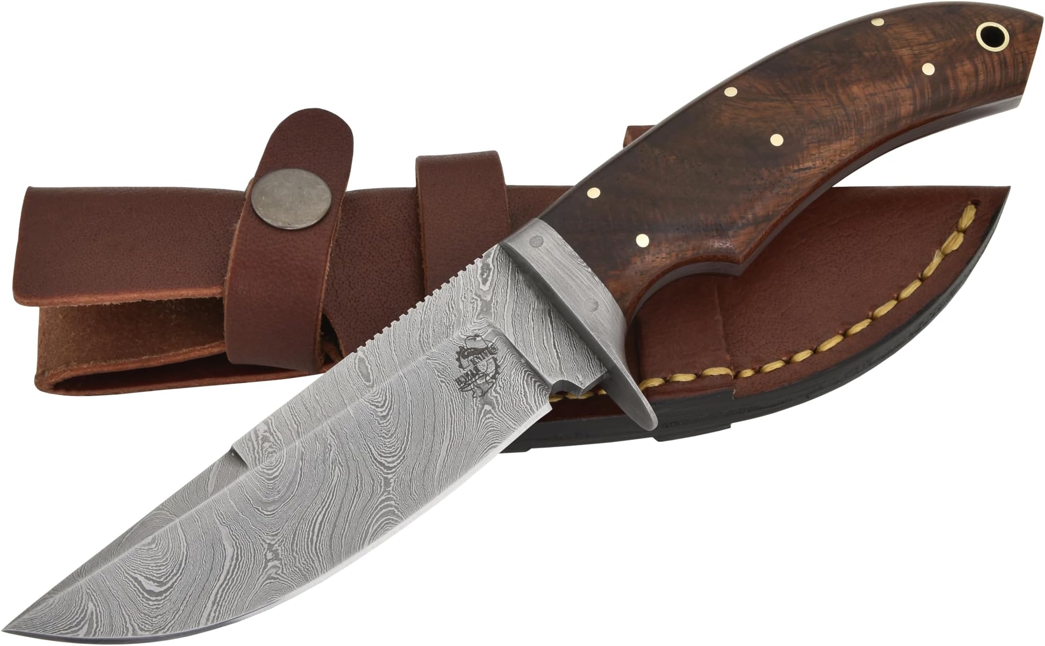 Amazon.com : Knives Ranch 9-1/2" Handmade Hunting Knife - Full Tang ...