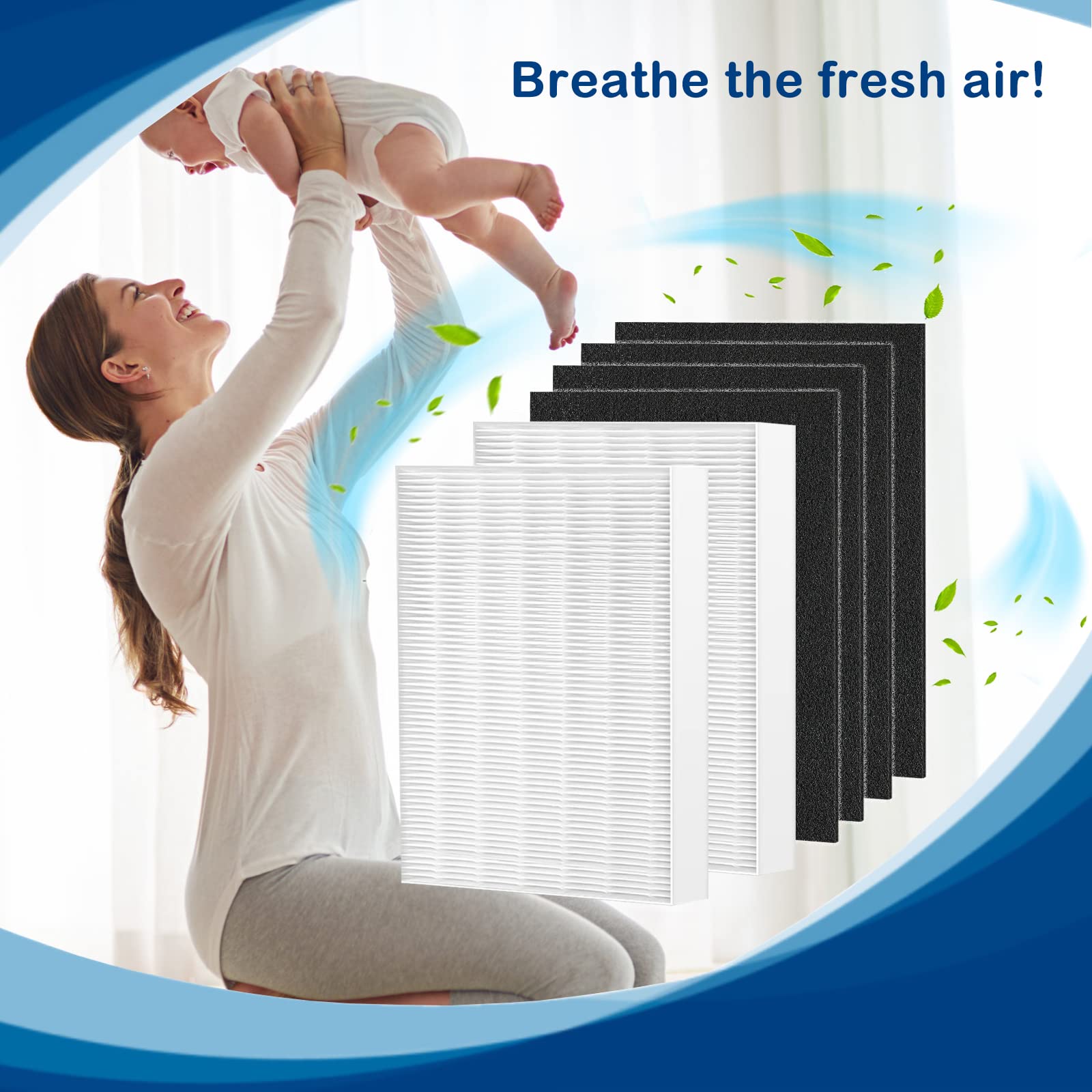 Air108 HEPA Filter Replacement Compatible with Oreck AirInstinct Air ...