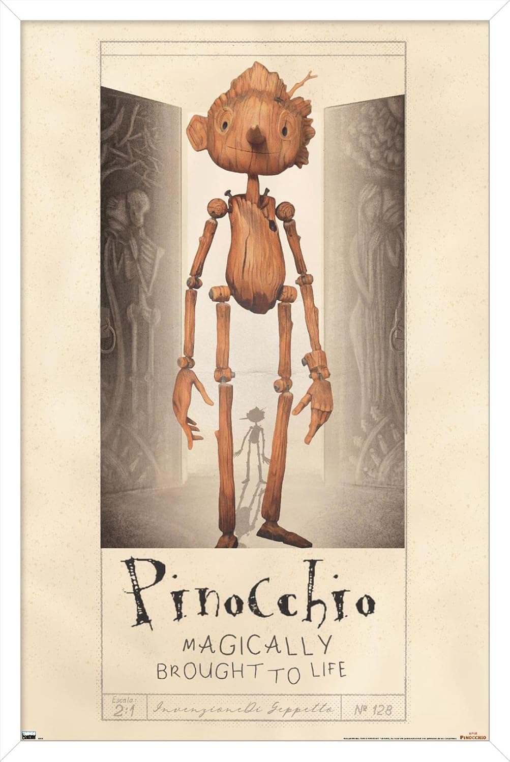 Amazon.com: Trends International Netflix Guillermo Del Toro's Pinocchio ...