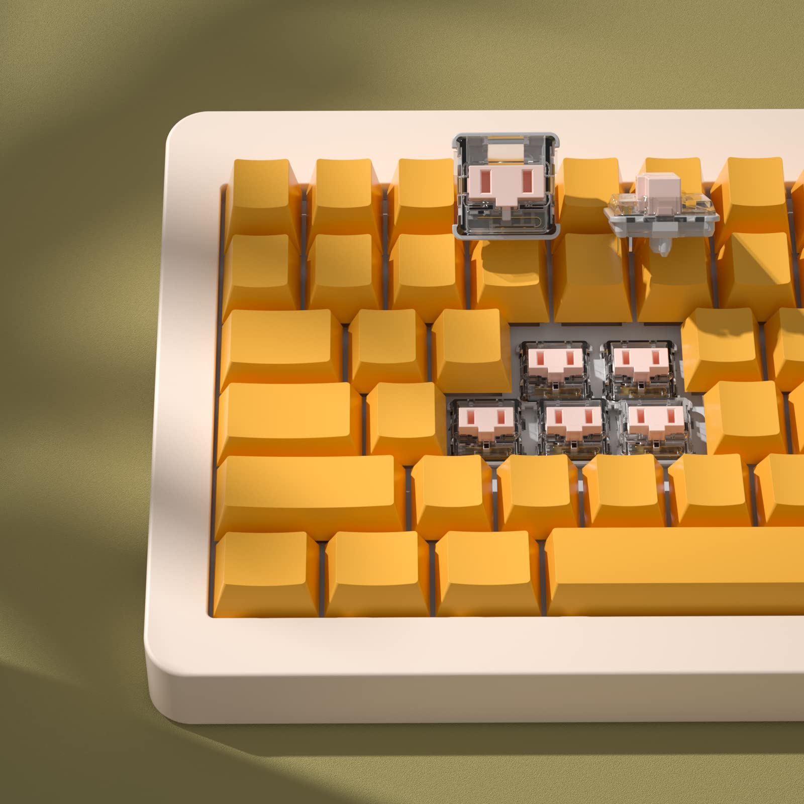 Snapklik.com : Kailh Low Profile Choc Pink Switches 5 Pin Thiner Key ...
