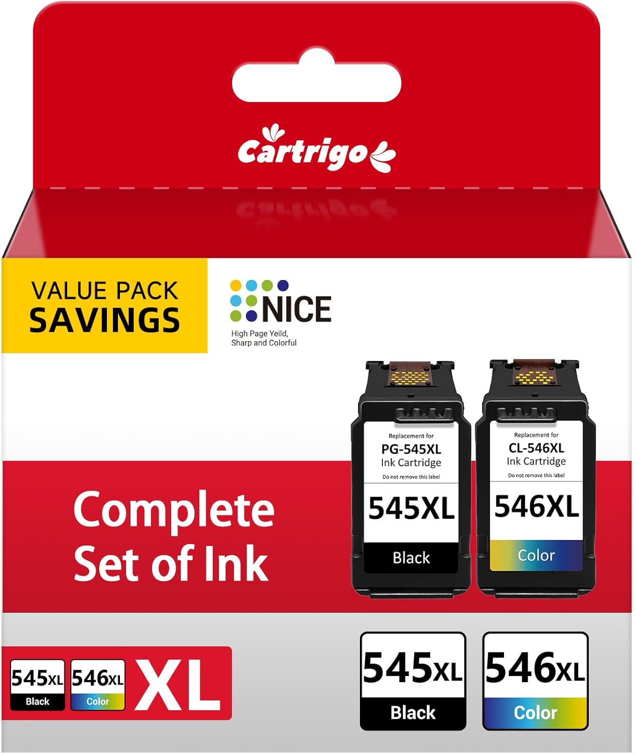 545 546 Ink Cartridges Replacement for Canon Ink Cartridges 545 546 ...