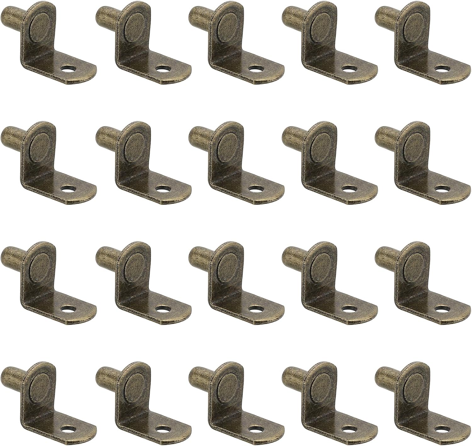 Amazon.com: PATIKIL Shelf Pegs Pins 1/4 Inch, 20 Pack L-Shaped Shelf ...