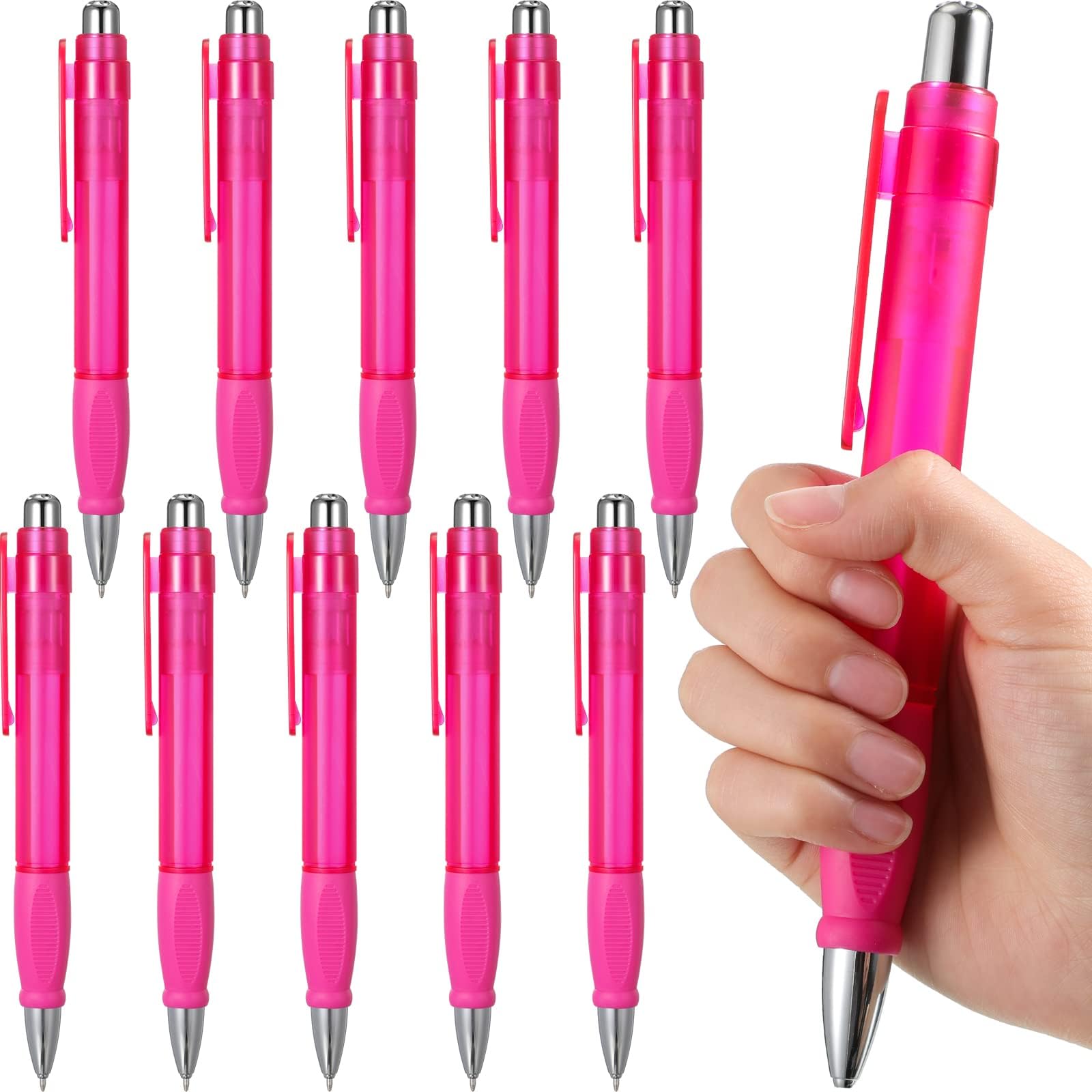 Amazon.com : Teling 10 Pcs Jumbo Pens Ballpoint Giant Big Pens ...