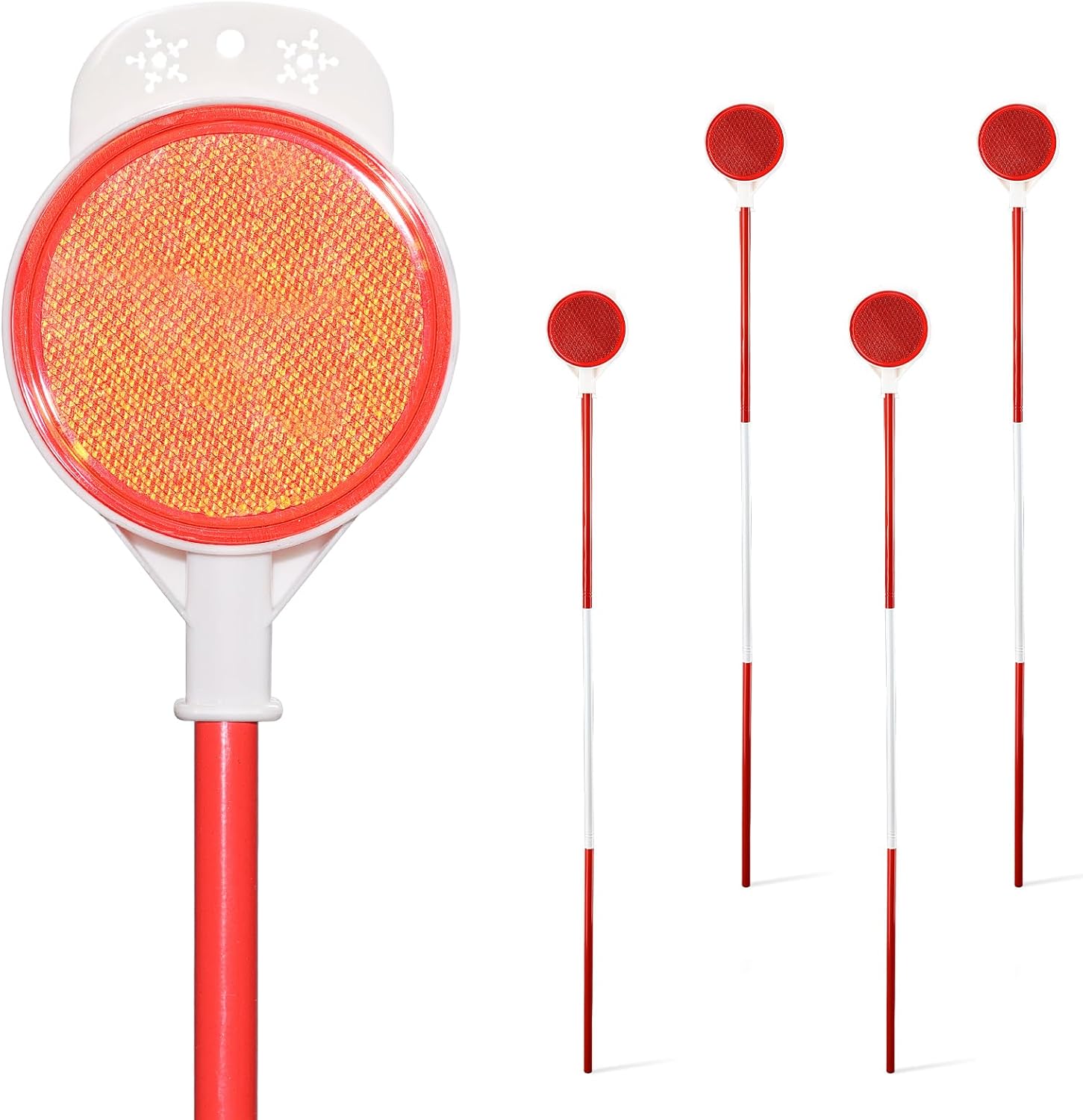 Amazon.com : Reflective Driveway Markers - 50”High Visiblility Driveway ...