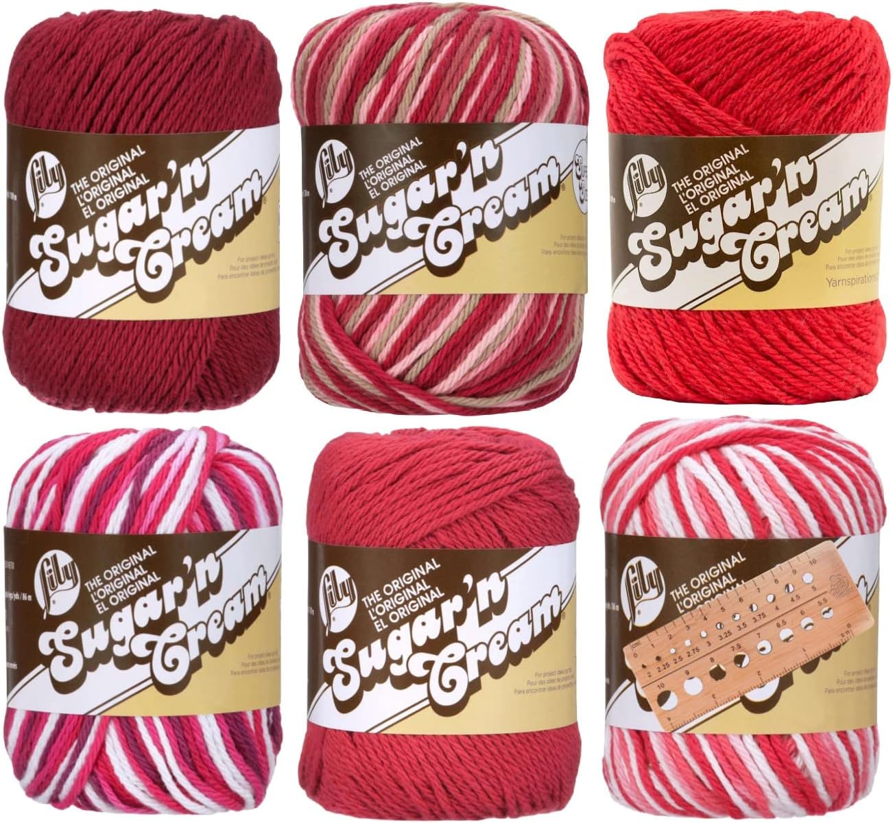 Amazon.com: Lily Sugar n' Cream Solid Variety Assortment 6 Pack Bundle ...