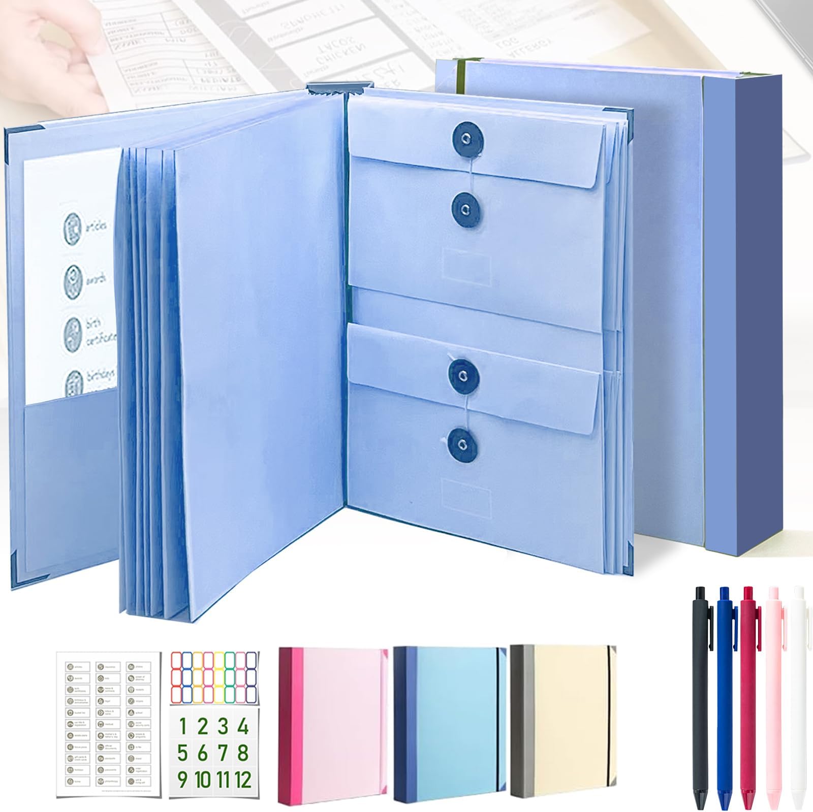 Amazon.com : Family/Personal Important Papers Document Life Binder ...