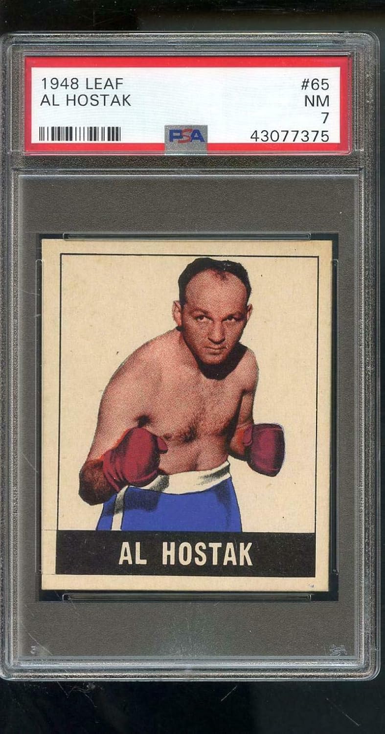 Amazon.com: 1948 Leaf #65 Al Hostak NM 7 Graded Boxing Card - PSA/DNA ...