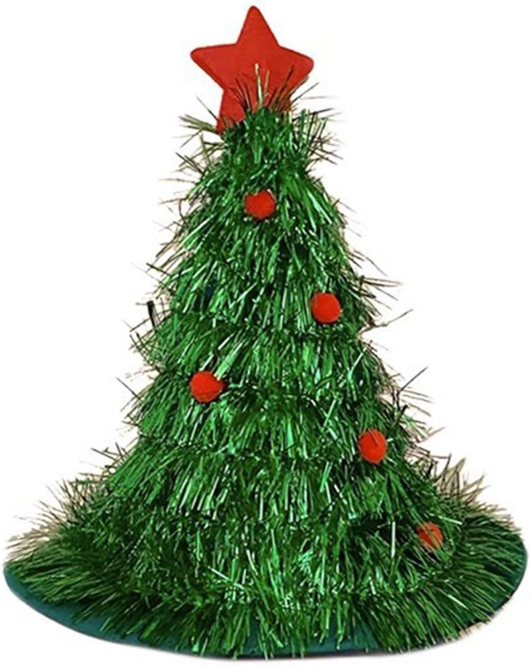 Amazon.com: Louatui Christmas Hats for Adults Kids Christmas Tree Cap ...