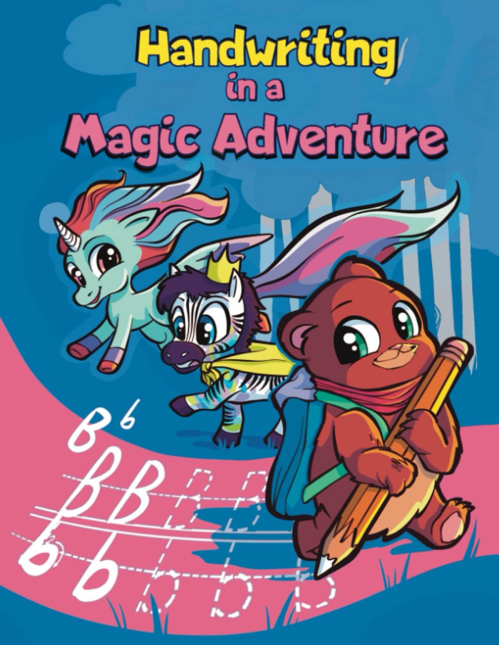 Buy Handwriting In A Magic Adventure: Practice Writing The Alphabet ...