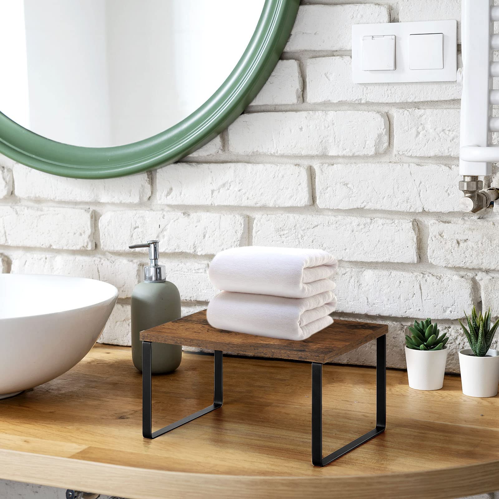 Snapklik.com : ETELI Kitchen Counter Cabinet Shelf Organizer Expandable ...