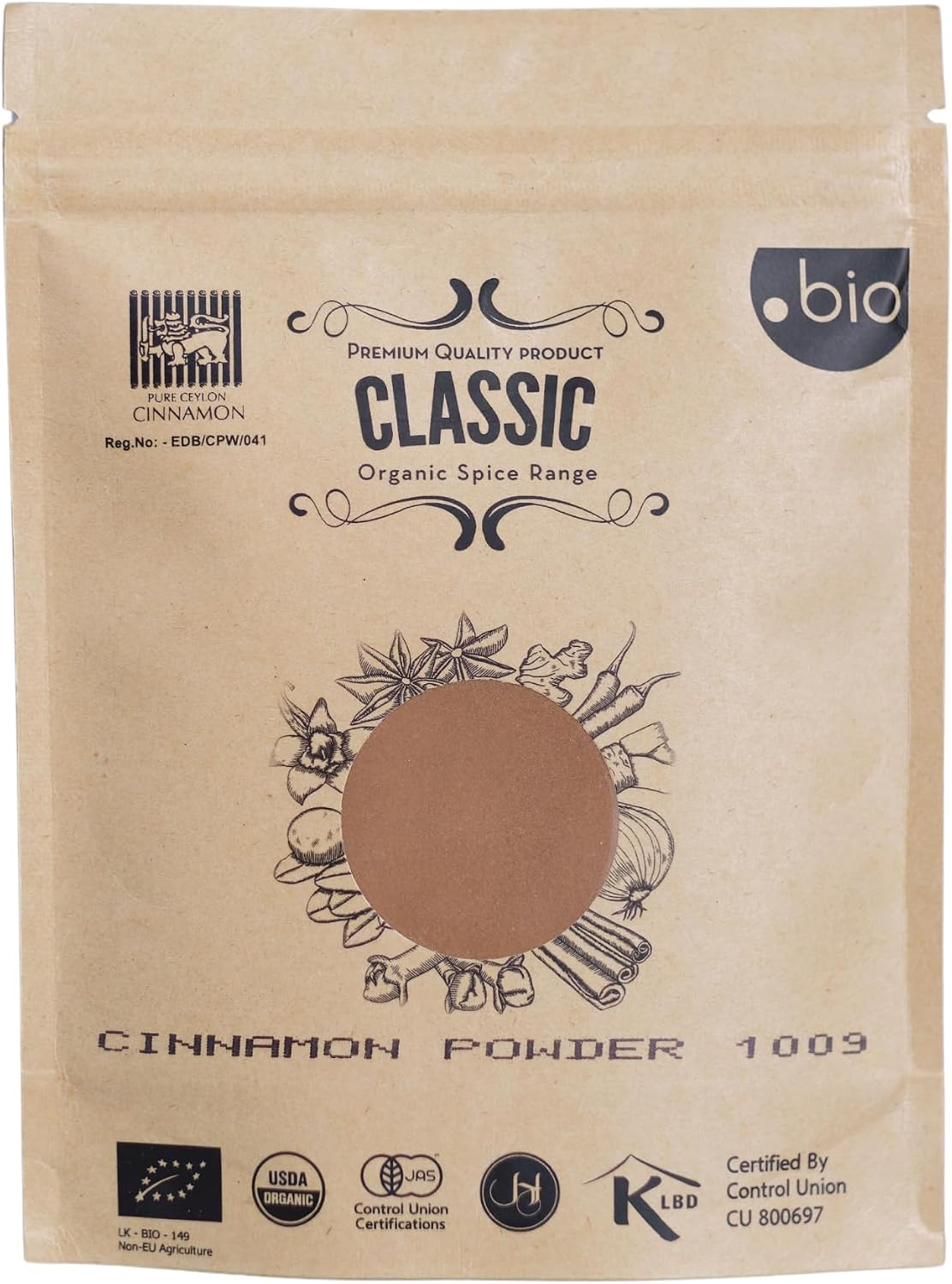 Premium Organic Ceylon Cinnamon Powder | Product Of Sri Lanka | 100g ...