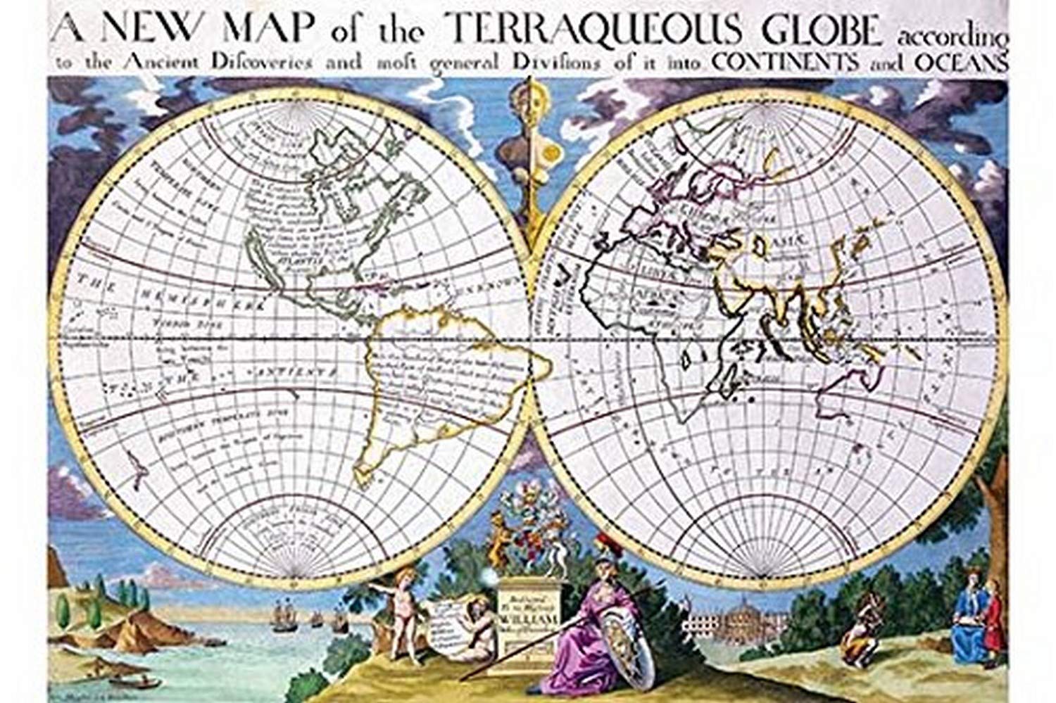 Stereographic Projection Map