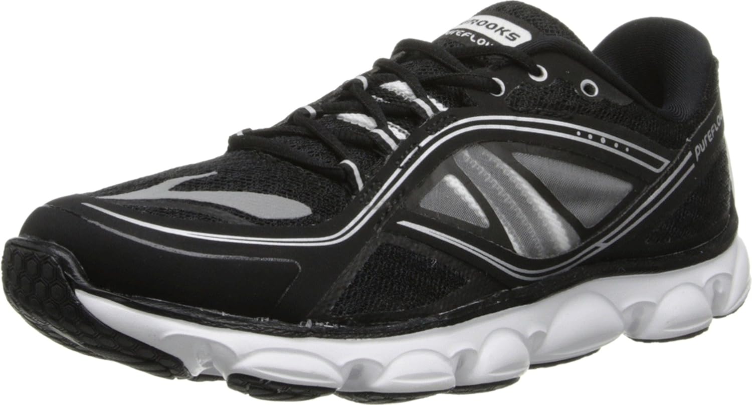 Amazon.com | Brooks Kids Unisex PureFlow 3 (Little Kid/Big Kid) Black ...