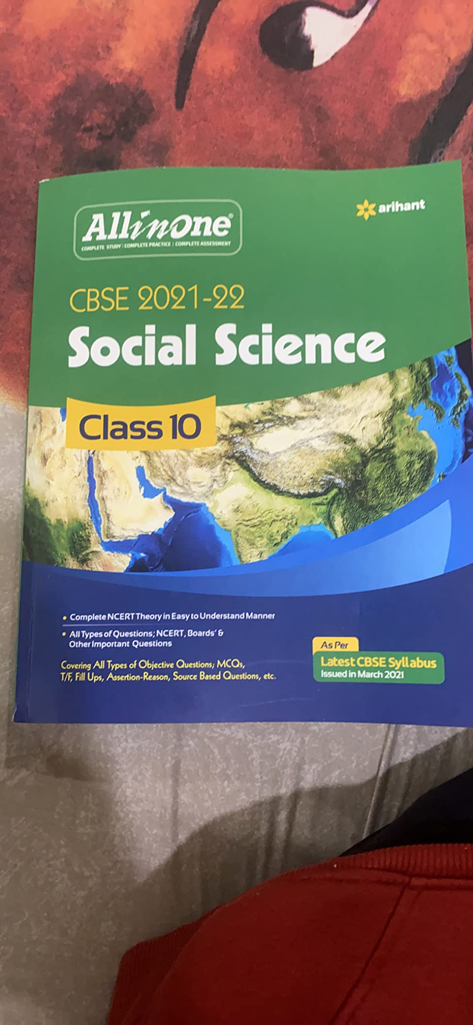 CBSE All In One Social Science Class 10 for 2022 Exam (Updated edition ...