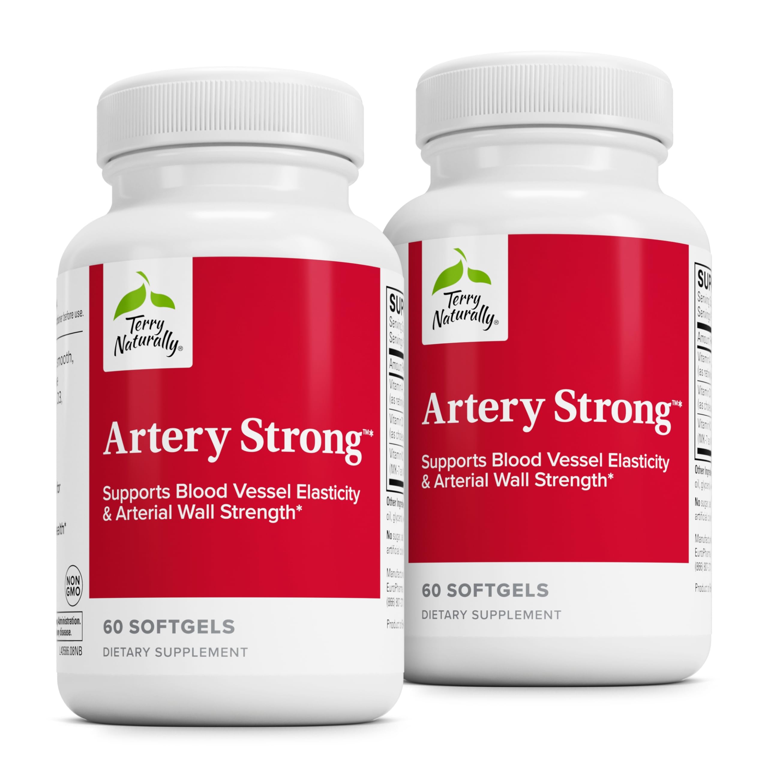 Amazon.com: Naturally Terry Artery Strong - Cardio Health & Vascular ...