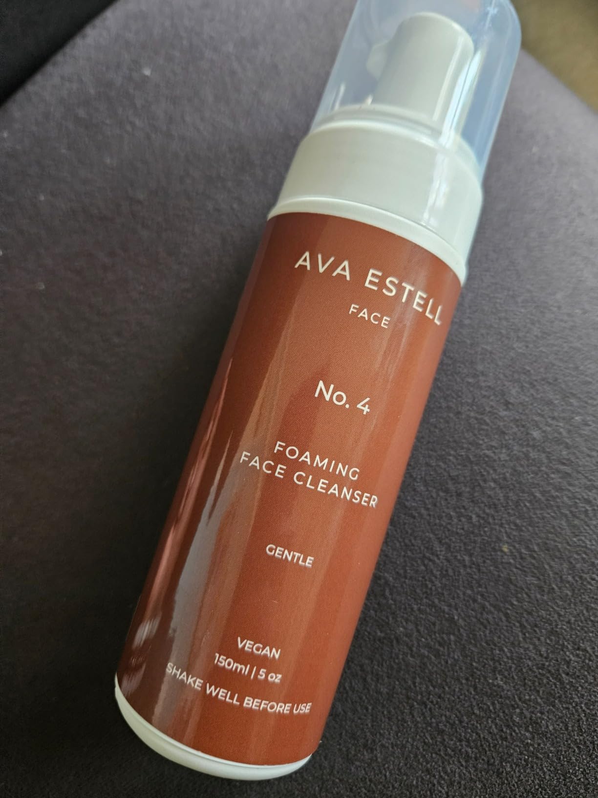 AVA ESTELL Foaming Cleanser - 100% Natural Foam Cleanser - Daily Gentle ...