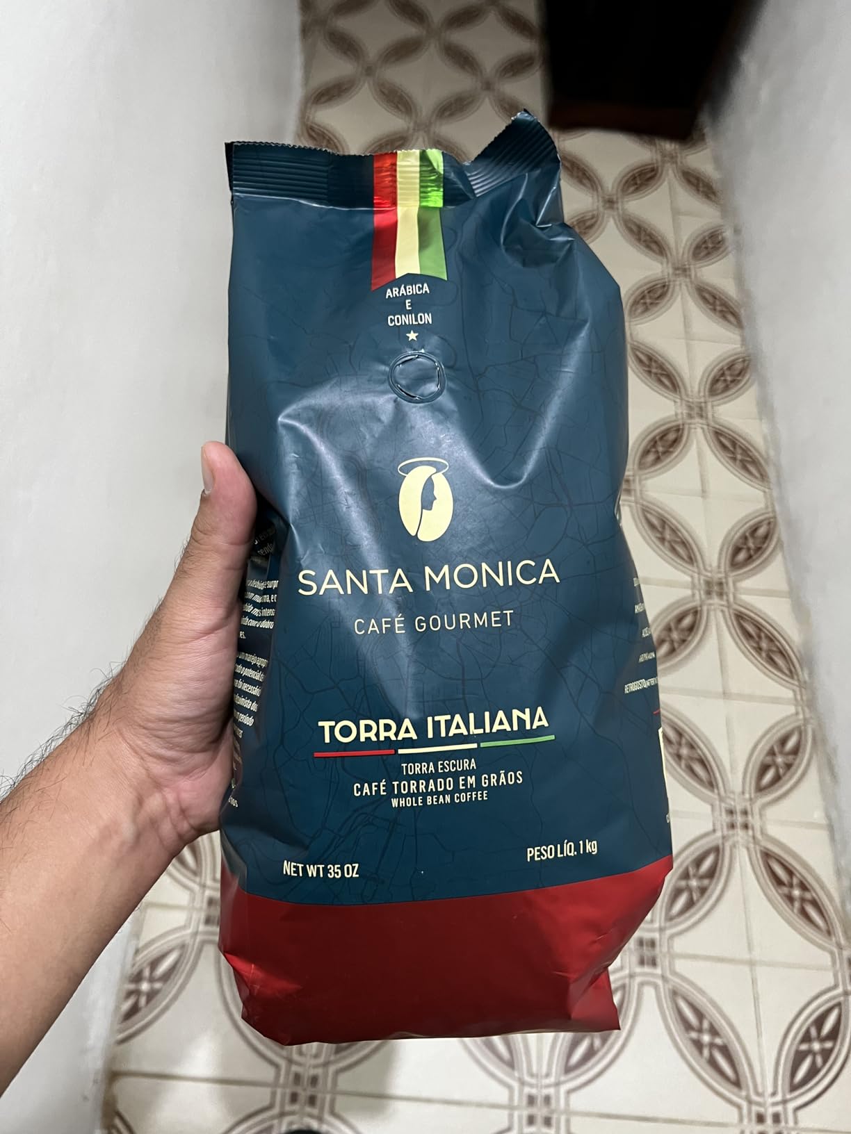 Café Gourmet em Grãos Torra Italiana 1 kg - Santa Mônica | Amazon.com.br
