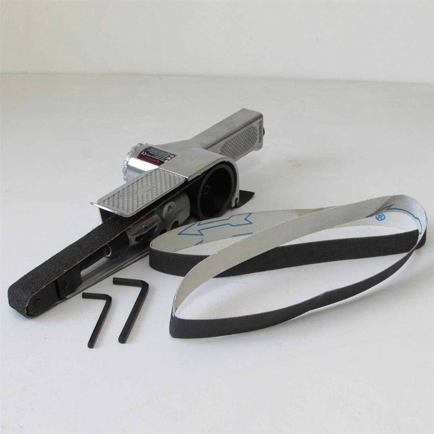Hymair AT485 20mm x 520mm Air Belt Sander Finger File 1/4 BSP + 10 Free ...